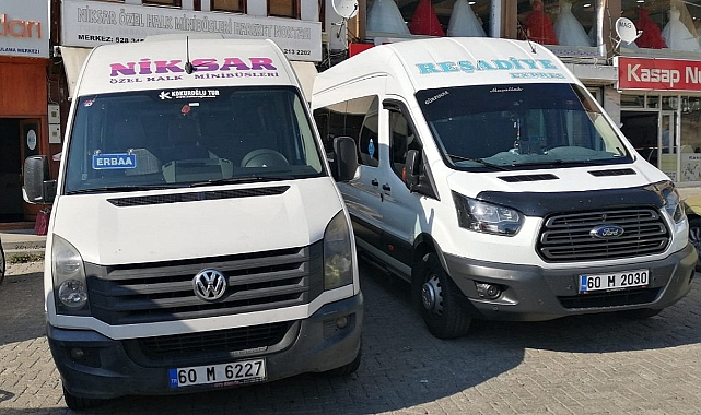 Niksar'da İlçeler Arası Minibüs Seferlerine Yeni Yıl Zammı - GÜNCEL ...