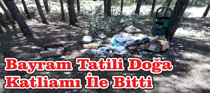 Bayram Tatili Doğa Katliamı İle Bitti - YEREL - Niksar Danişmend Gazetesi
